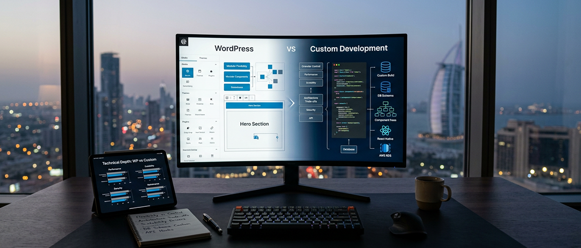WordPress vs Custom Development: Which One is the Best Option for UAE ...